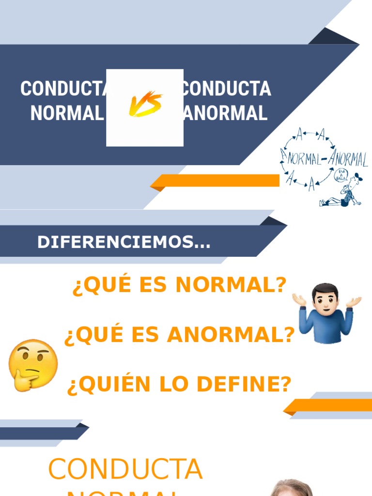 Conducta Normal VS Anormal | PDF | Percepción | Metafísica de la mente