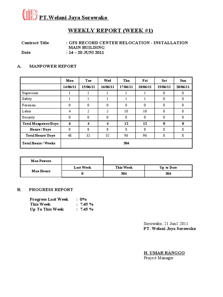 Weekly Report GFS | PDF | Structural Engineering