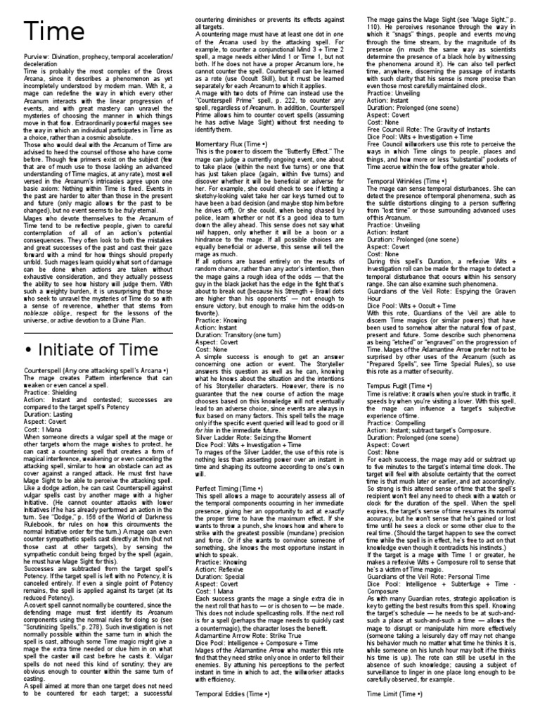 Initiate of Time: Will Happen, Only Whether It Will Be A Boon or A ...