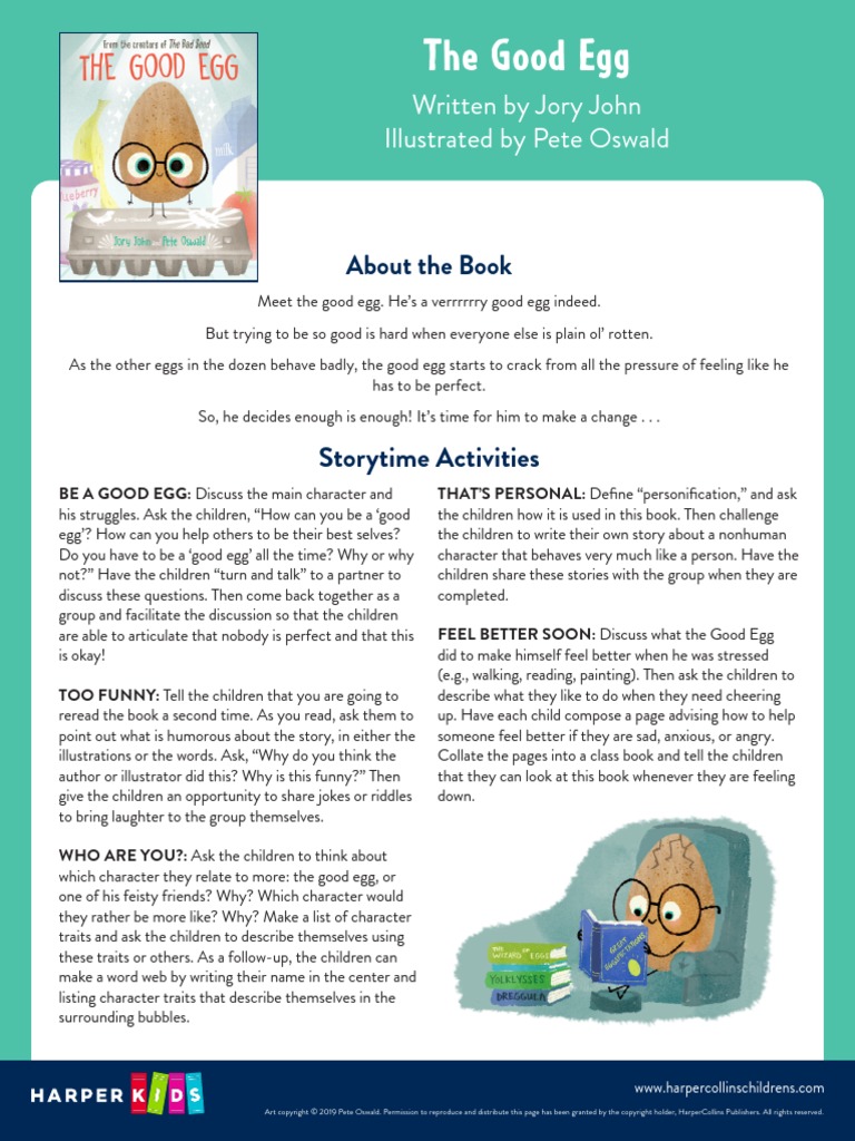 Good Egg, Bad Seed | PDF | Copyright