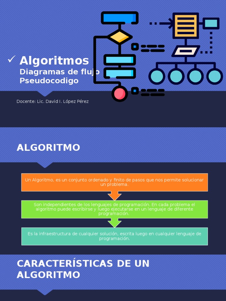 Componentes y Ejemplos de Algoritmos | PDF | Algoritmos | Lenguaje de ...