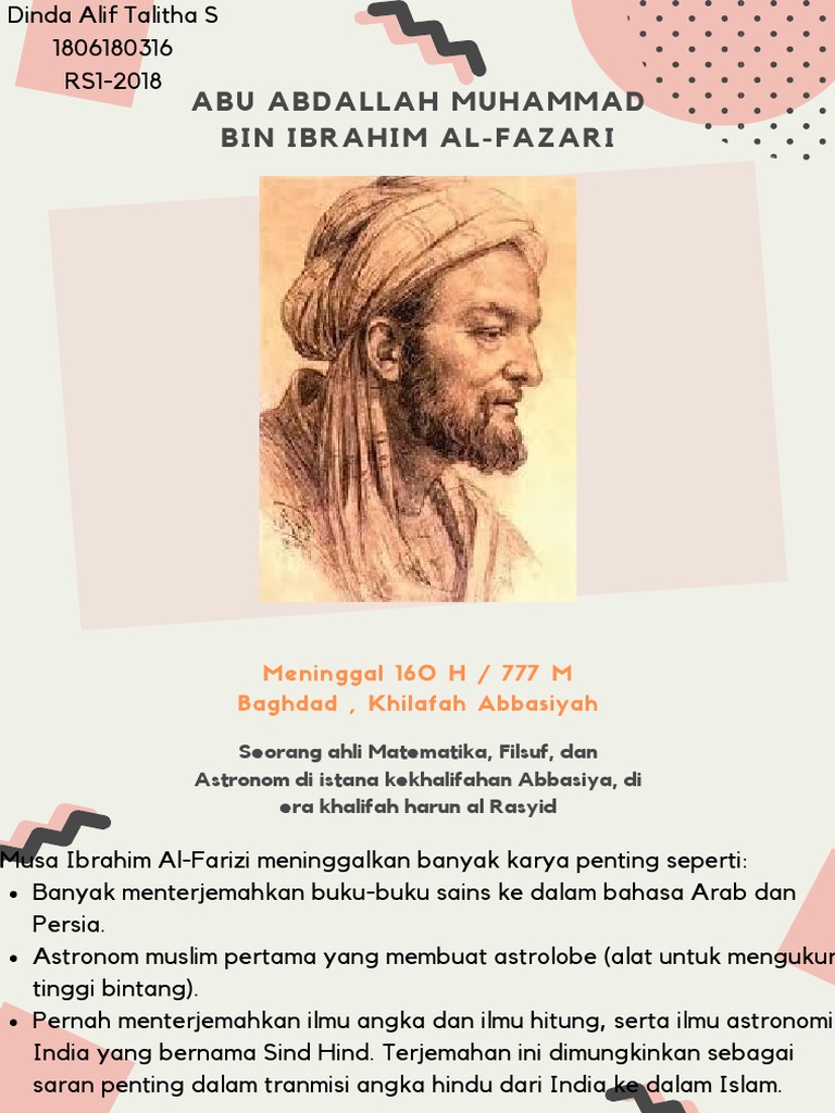 Al-Fazari: Pelopor Astrolabe dan Penerjemah Ilmu India | PDF