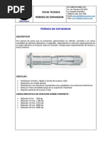 Ficha Tecnica Perno Estructural Astm A 325 Tipo 1 | PDF | Tornillo | Conocimiento procedimental