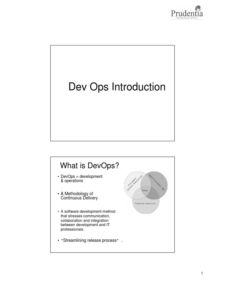Dev Ops Introduction: What Is Devops? | PDF | Information Technology | Software