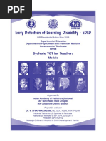 Behavioral Checklist For Screening The Learning Disabled | PDF