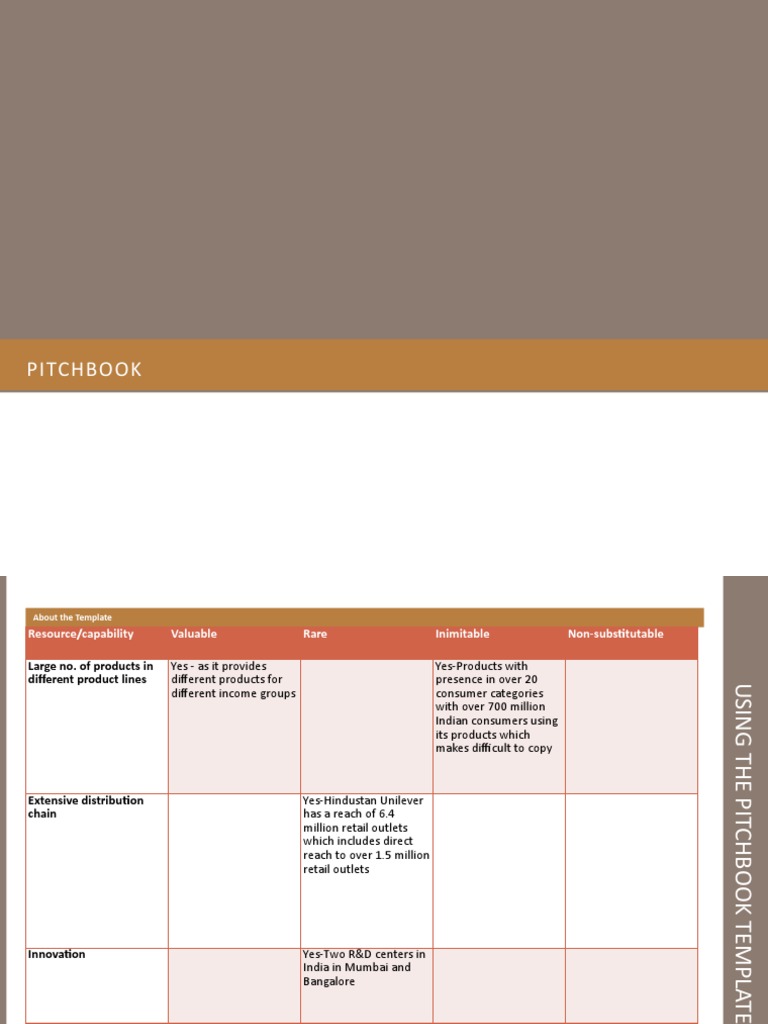 Pitchbook Analysis | PDF | Logistics | Retail