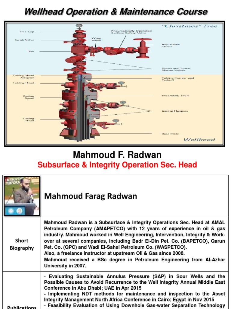 Wellhead Operation & Maintenance Course Part 1 PDF | PDF | Casing ...