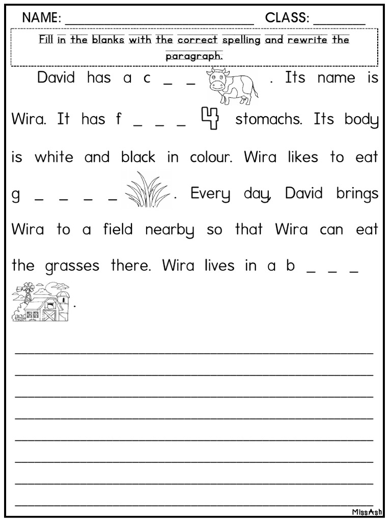 Year 1 Writing Task (Blog) | PDF
