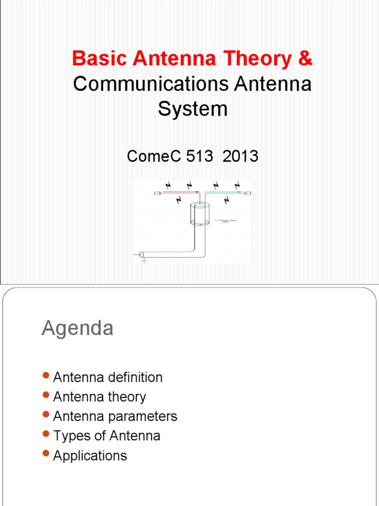 BASICS OF - Antennas | PDF | Antenna (Radio) | Telecommunications ...