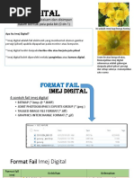 ASK TINGKATAN 1 BAB 2.2.2 - 2.2.6 Saiz Imej Dan Format Fail | PDF