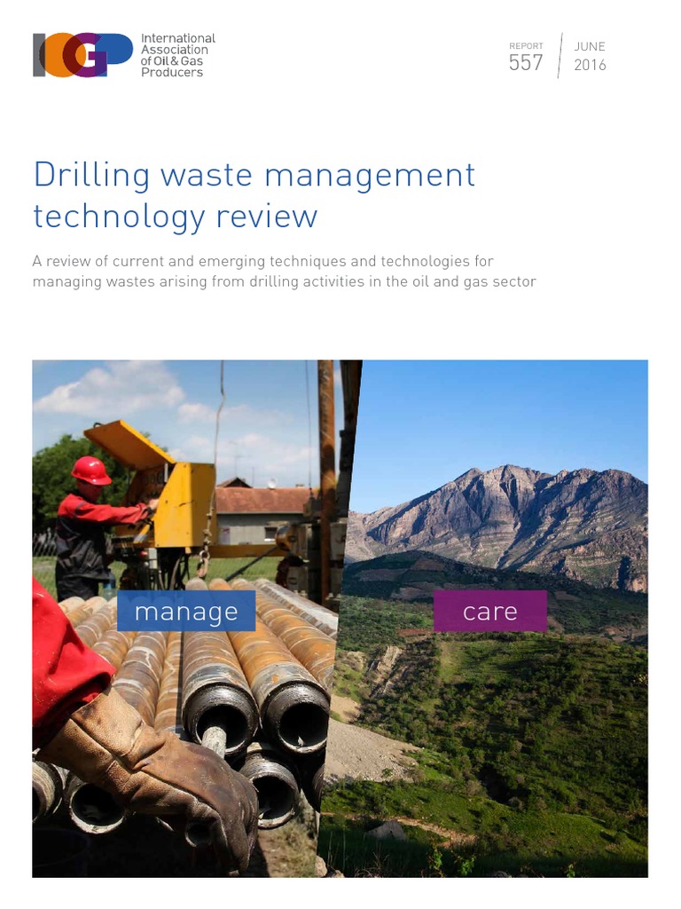 Drilling Waste Management Technology Review | PDF | Casing (Borehole ...