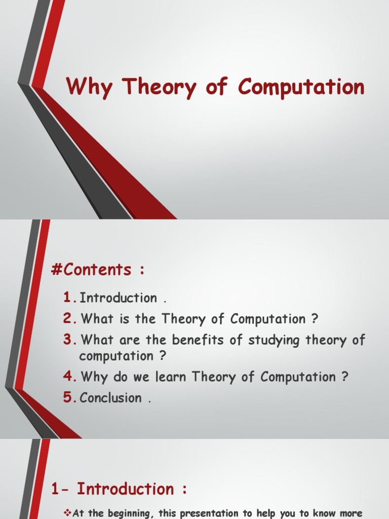 Why Theory Of Computation Pdf Theory Of Computation Computational Complexity Theory
