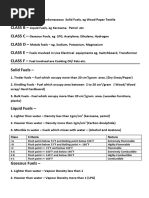 Petroleum Products Classification by Flash Point | PDF