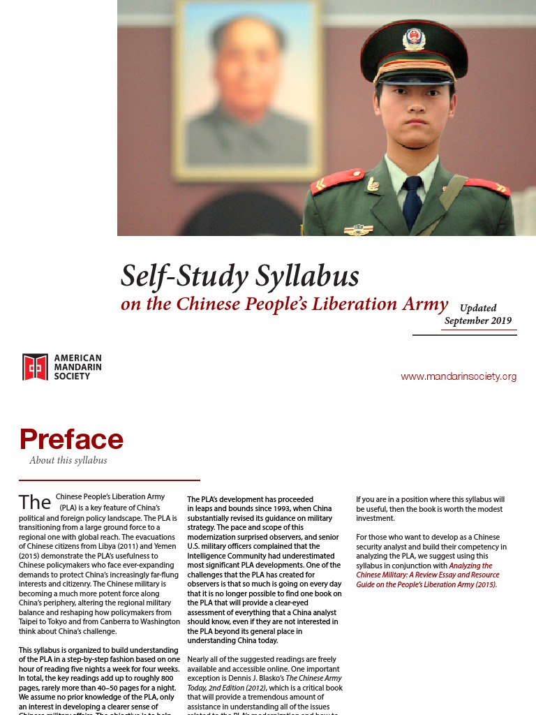 PLA - China Global Military Strategy 2019 | PDF | People's Liberation ...