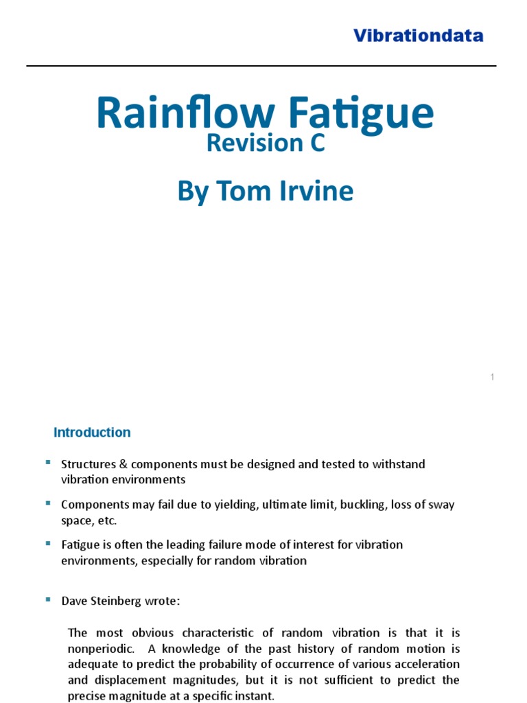 Rainflow Fatigue Analysis Techniques | PDF | Bending | Beam (Structure)