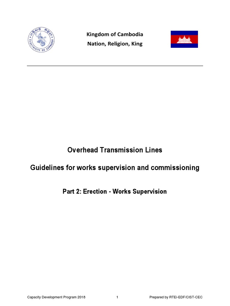 5b - OHL Supervision Towers | PDF | Screw | Mechanical Engineering