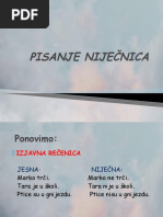 Vježba Za Diktat VELIKO I MALO SLOVO | PDF