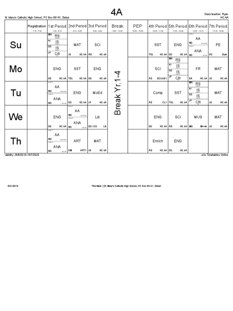 1st Period 3rd Period 4th Period 5th Period 6th Period 7th Period | PDF ...