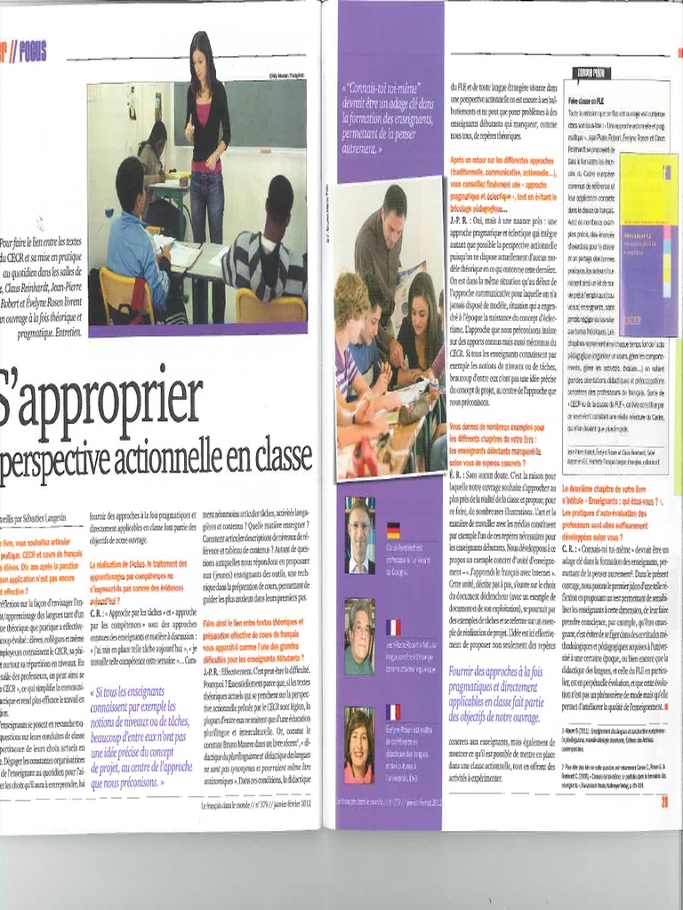 Faire Classe en FLE | PDF