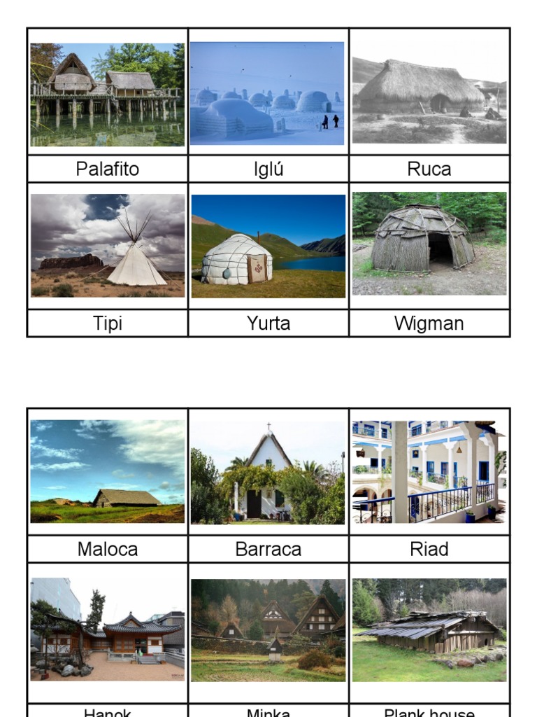 Tiposdecasas Pdf Pdf