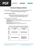 Emotional and Social Competency Inventory (ESCI) PDF | PDF | Emotional ...