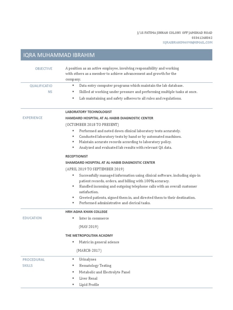 Iqra | PDF | Laboratories | Computing