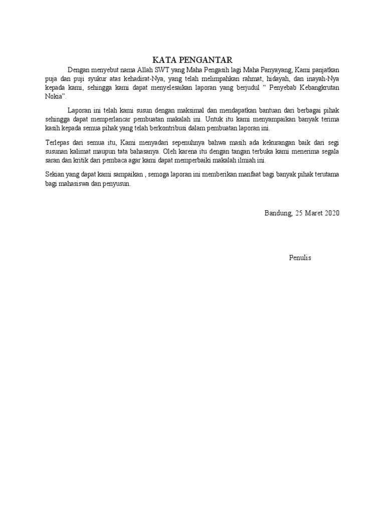 Penyebab Kebangkrutan Nokia | PDF | Seni | Komputer