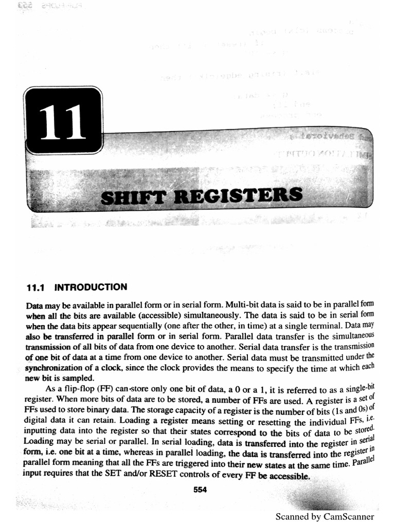 Shift Registers | PDF