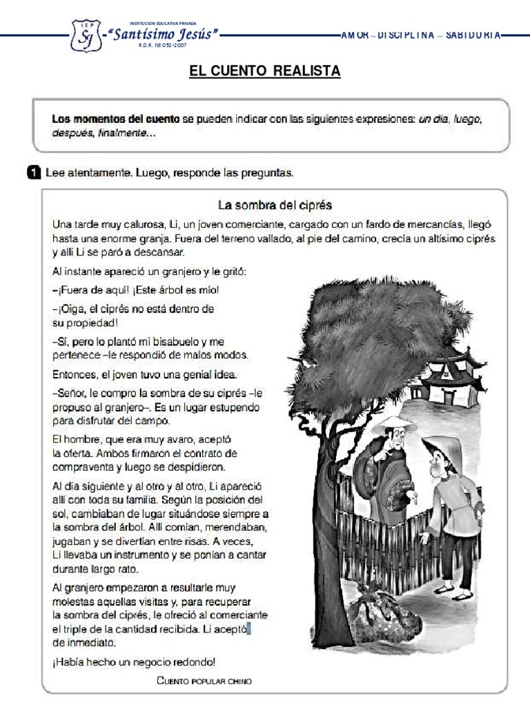 El Cuento Realista | PDF