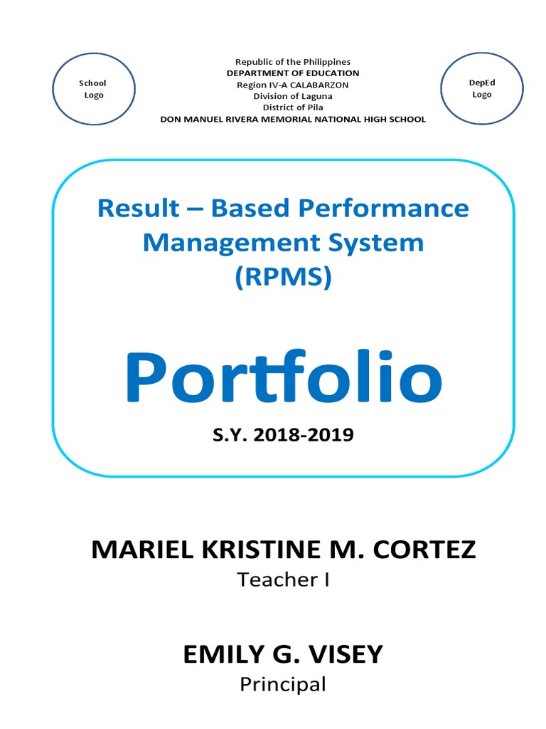 Result - Based Performance Management System (RPMS) : Portfolio | PDF