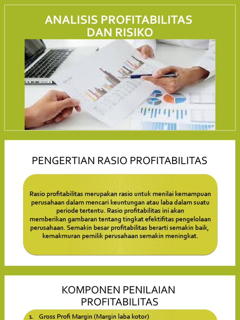 Analisis Profitabilitas Dan Risiko | PDF | Pengelolaan Keuangan & Uang