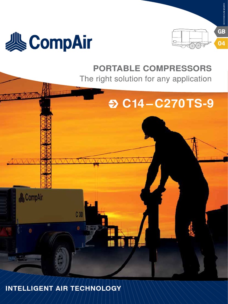 C14 - C270TS-9: Portable Compressors | PDF | Engines | Diesel Engine