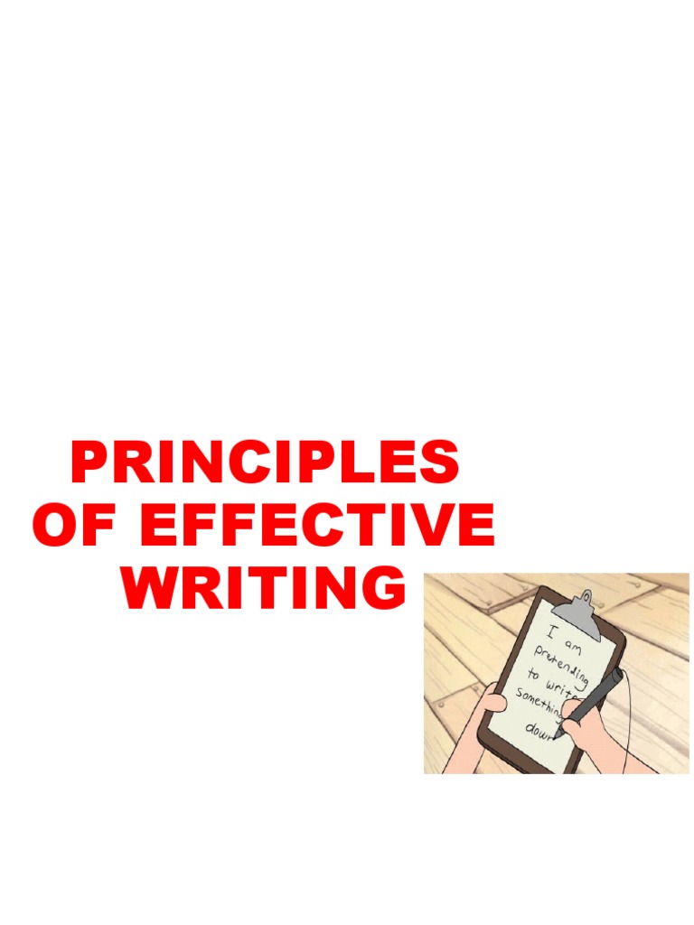 Principles of Effective Writing | Download Free PDF | Paragraph | Essays