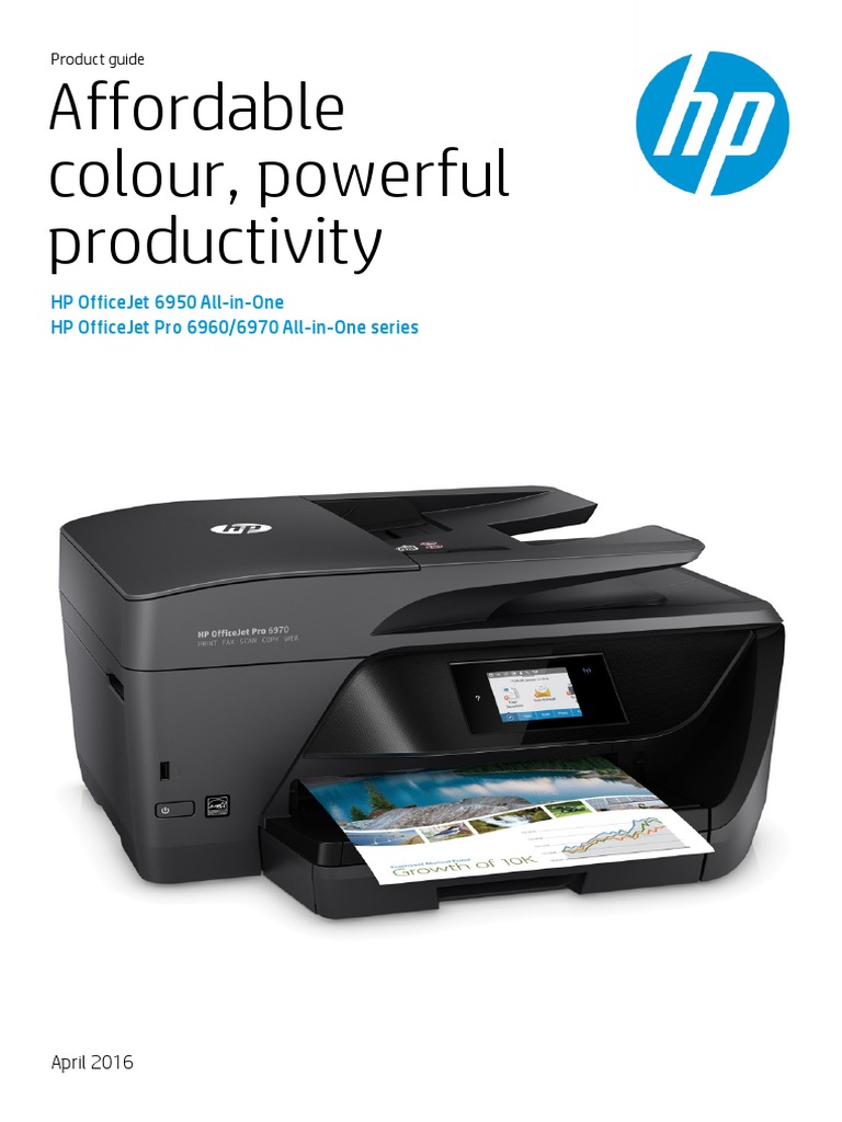Affordable Colour, Powerful Productivity: HP Officejet 6950 All-In-One ...