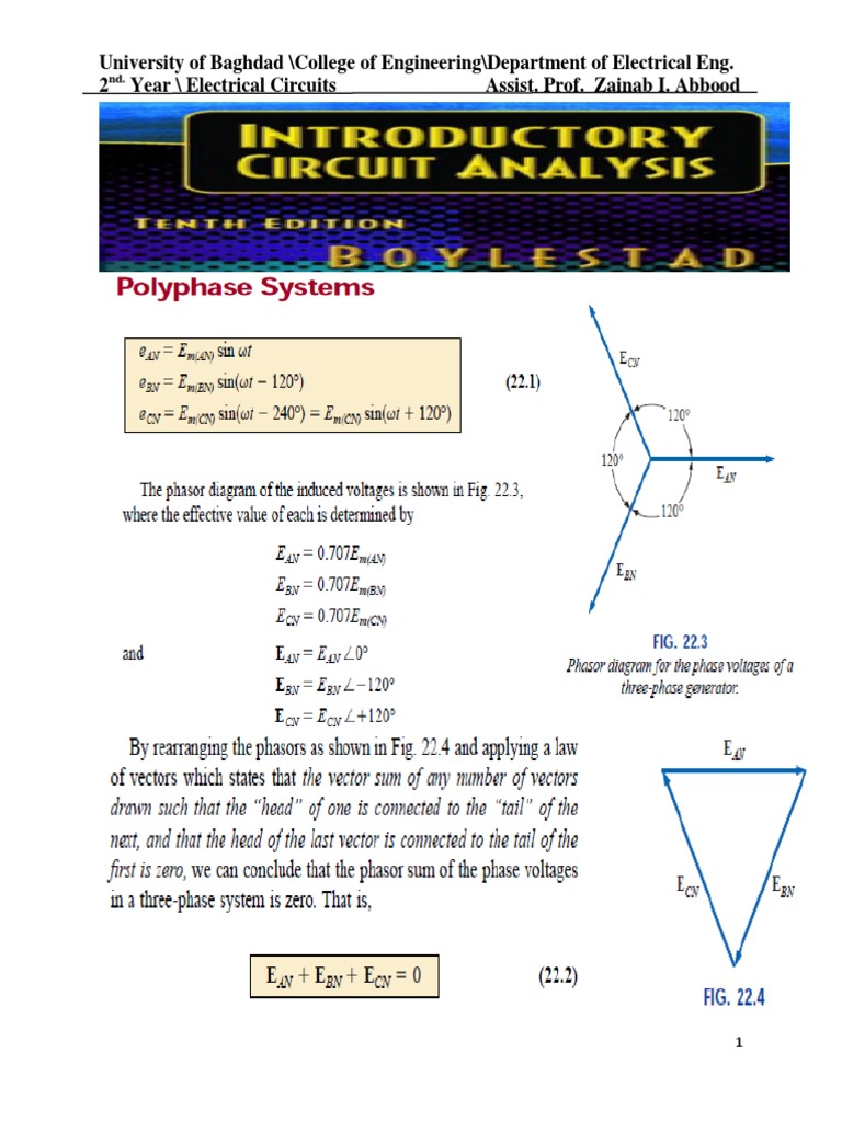CH2 Poly - Phase System | PDF | Nature | Engineering