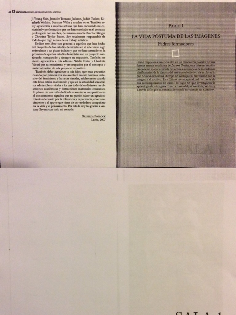 La Vida Póstuma de Las Imágenes - Encuentros en El Museo Feminista ...