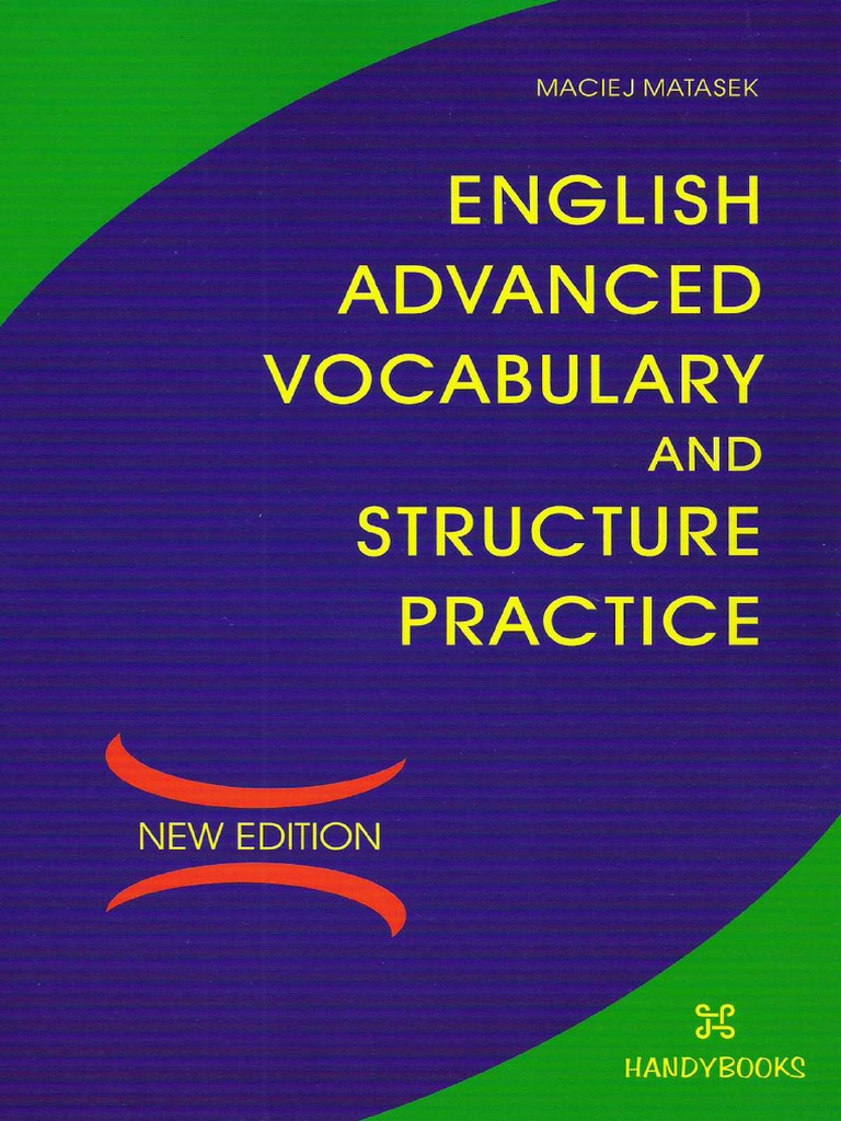 English Advanced Vocabulary | PDF