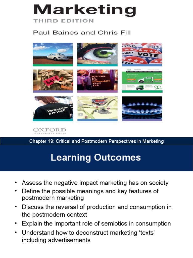 Chapter 19 - Critical and Postmodern Perspectives in Marketing | PDF ...