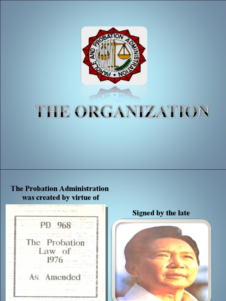 Philippine Probation and Parole Overview | PDF