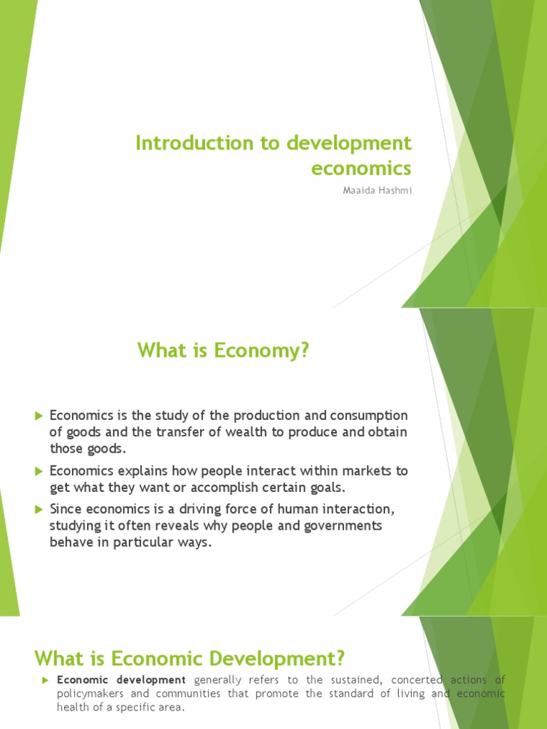Intro To Development Economics | PDF | Gross Domestic Product ...