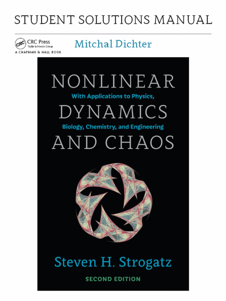 Student Solutions Manual For Nonlinear Dynamics and Chaos, 2nd Edition ...