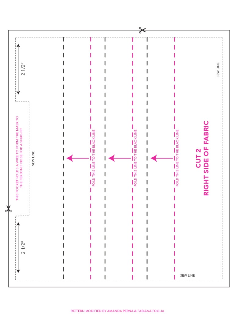 Pattern Modified by Amanda Perna & Fabiana Foglia: Sew Line | PDF