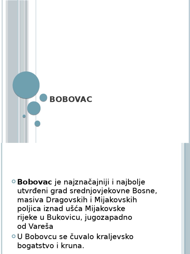 BOBOVAC | PDF