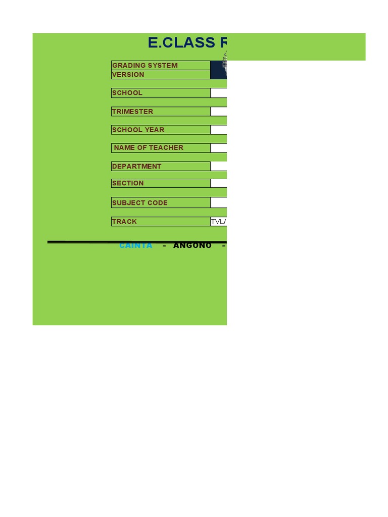 Eclass For Shs Sample Made by A.C.P | PDF | Higher Education