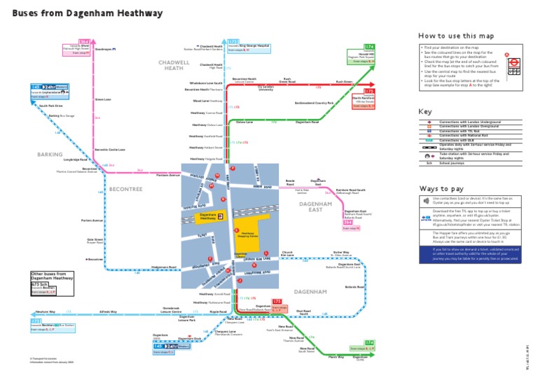 Dagenham Heathway A4 0120 PDF | PDF | Public Services | Transport