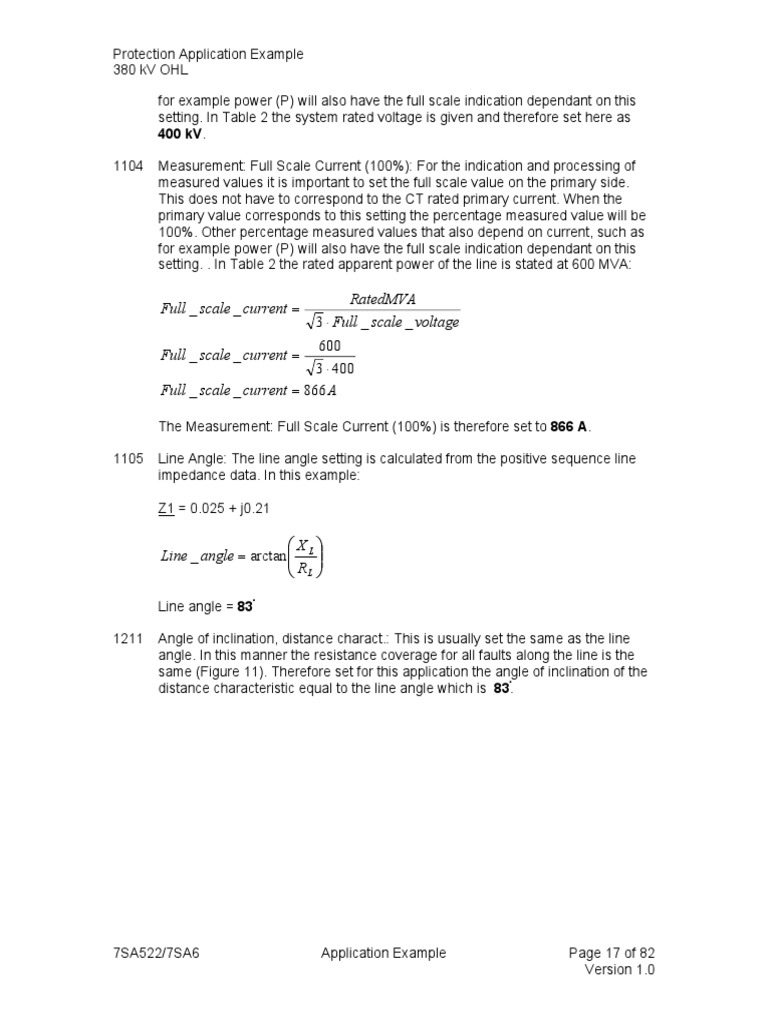 440 - Example OHL Setting - 1-18 | PDF