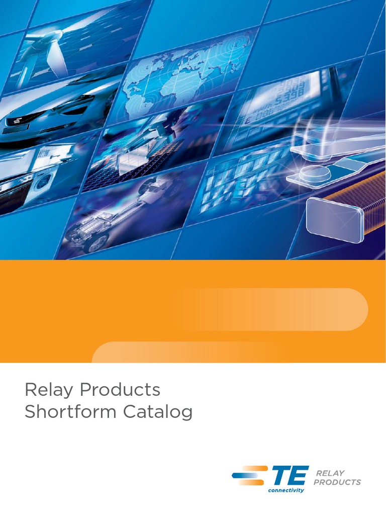 Relay Products Shortform Catalog | PDF | Relay | Printed Circuit Board