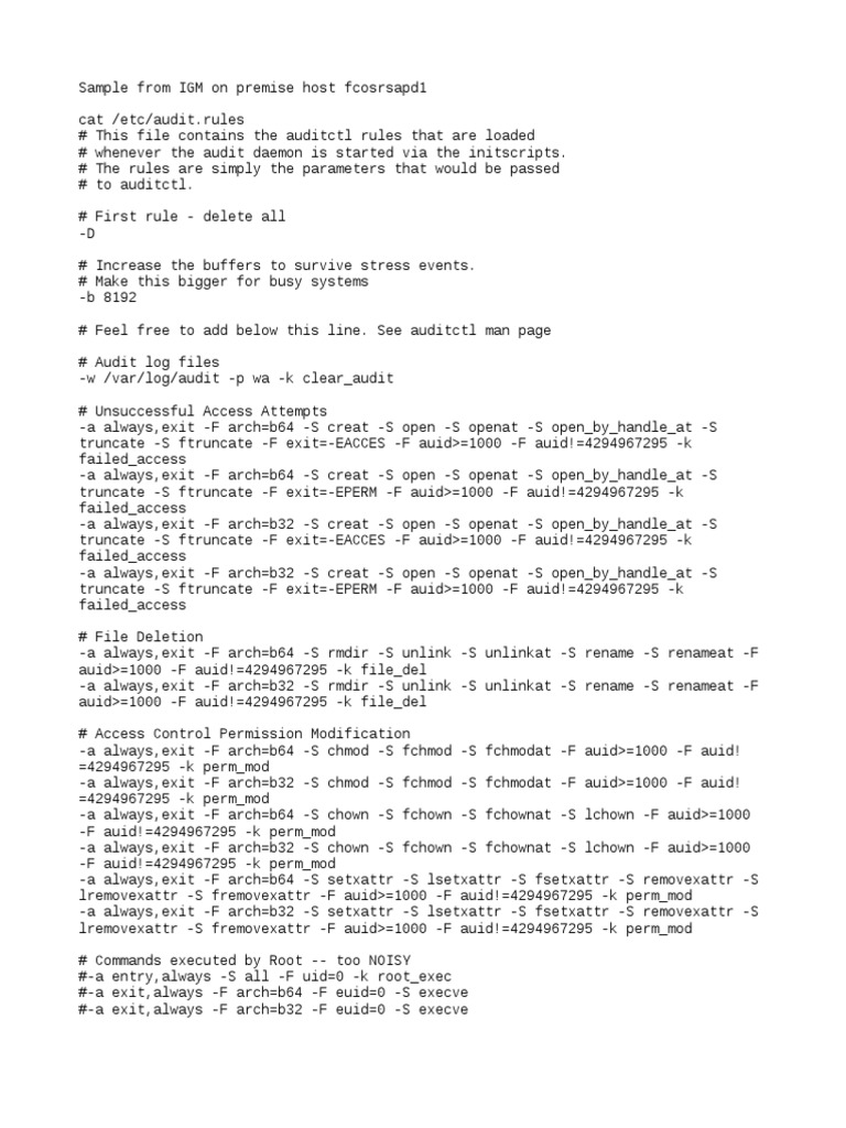 GWL Audit Rules | PDF | Login | System Software