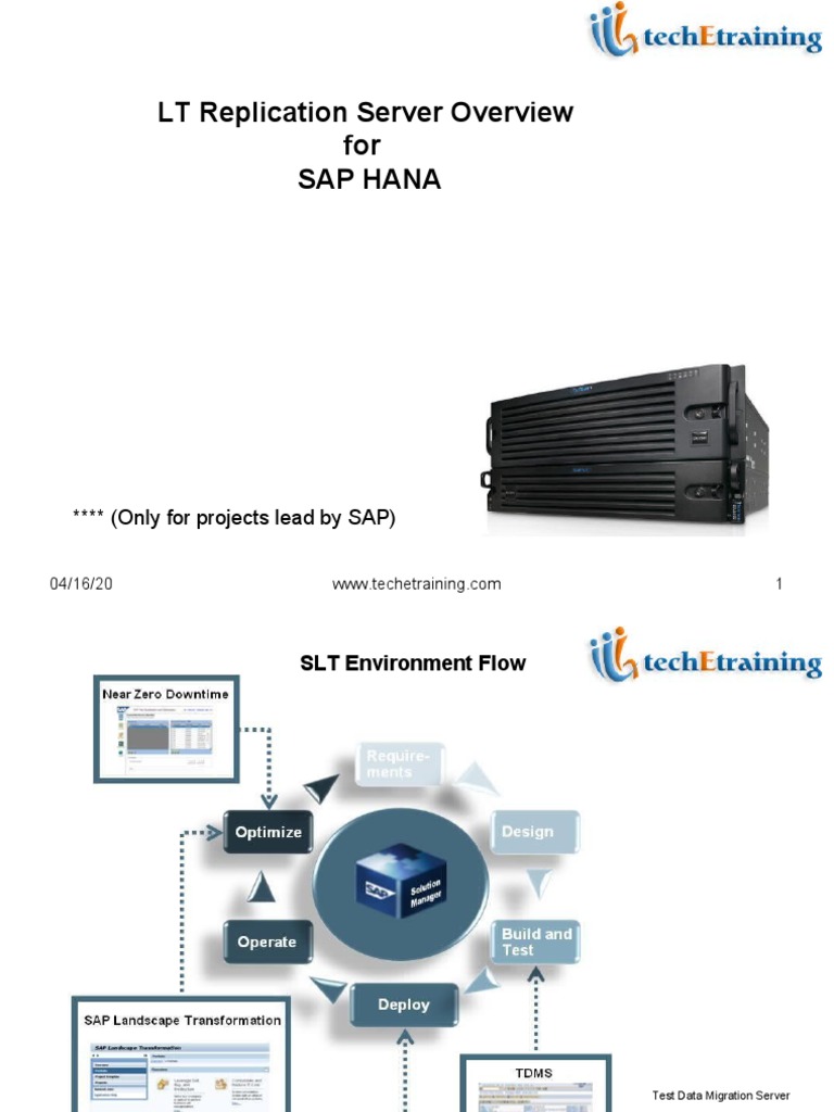 SAP HANA LT Replication Guide | PDF | Sap Se | Replication (Computing)