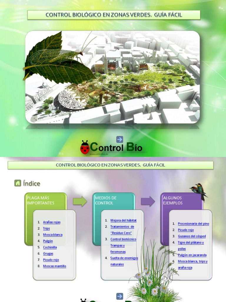 Control Biológico de Plagas en Zonas Verdes | PDF | Control biológico ...